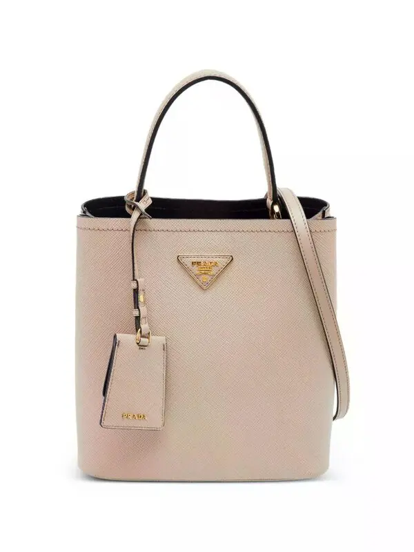 Prada Saffiano Leather Panier Tote Bag