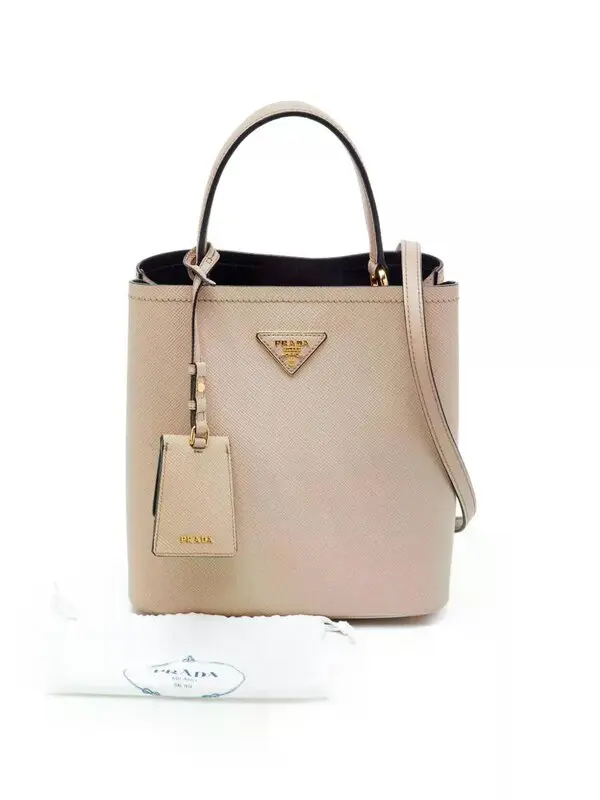 Prada Saffiano Leather Panier Tote Bag