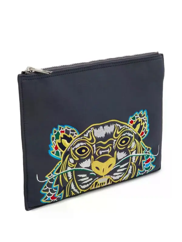 Kenzo Tiger Embroidered Pouch