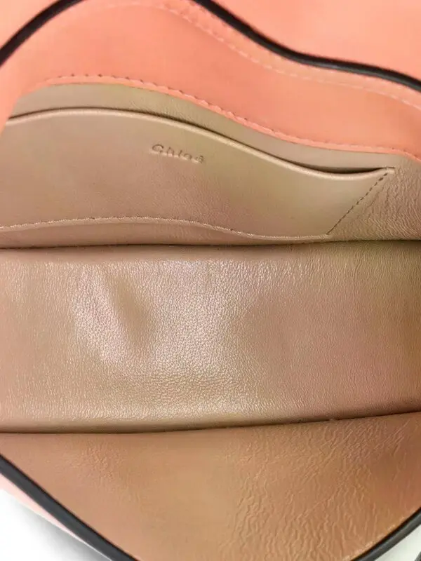 Chloé Nile Leather Mini Crossbody Bag - Pink