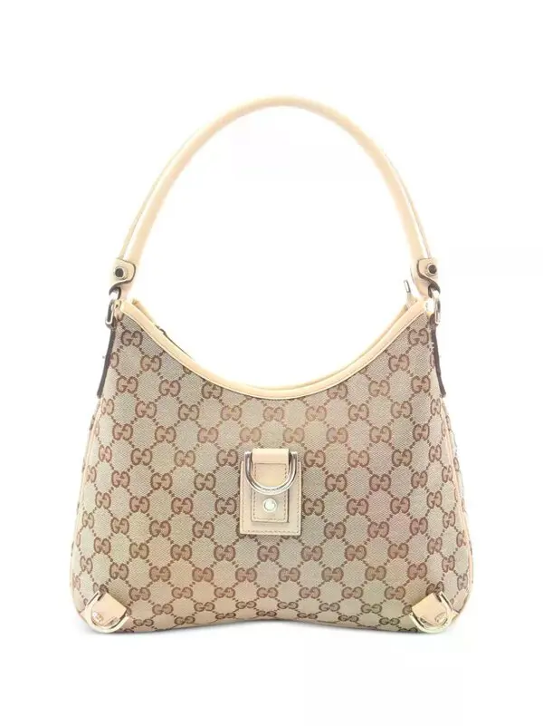 Gucci Gg Canvas Shoulder Bag - Neutrals