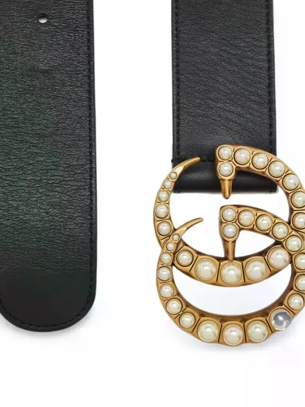 Gucci Gg Marmont Embellished Belt