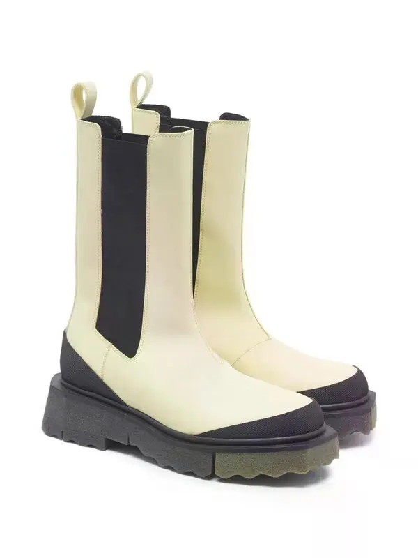 Off-White Sponge Chelsea Boots - Neutrals