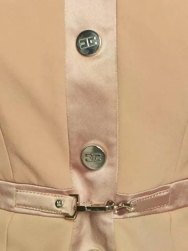 Elisabetta Franchi Button-front Fitted Blazer
