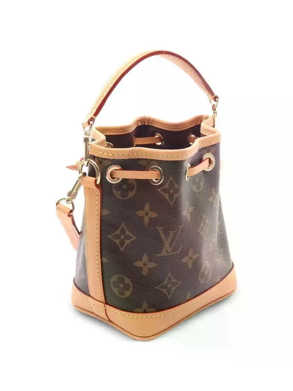 LOUIS VUITTON Nano Noé Monogram Mini Bucket Bag