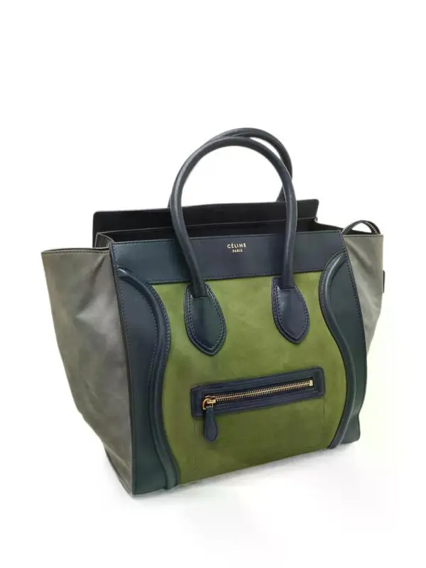 Celine 2012 Mini Luggage Tote Bag - Black