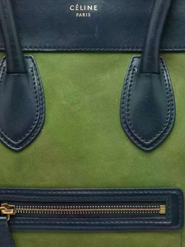 Celine 2012 Mini Luggage Tote Bag - Black