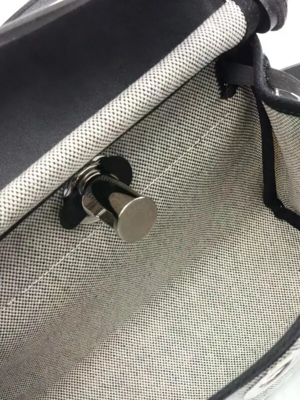 Hermès Mini Herbag Zip Cross Body Bag - Grey