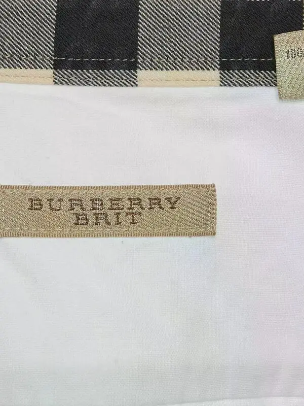 Burberry Cotton Button-down Shirt With Chest Patch Pocket