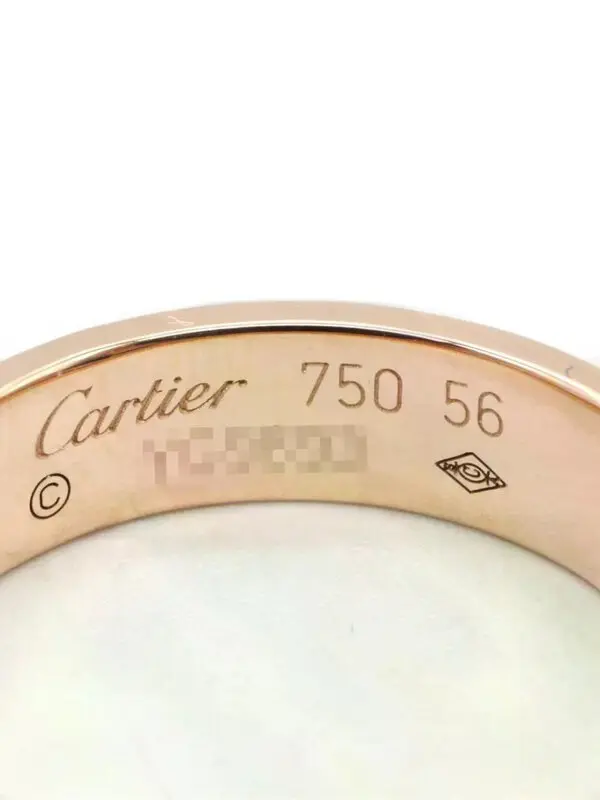 Cartier 18kt Rose Gold Love Ring