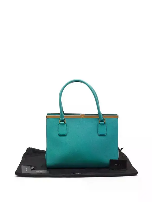 Dolce & Gabbana Eva Leather Tote Bag