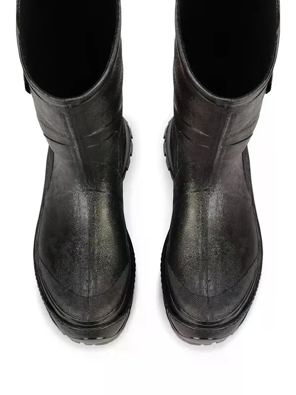 Dolce & Gabbana Embossed Logo Boots
