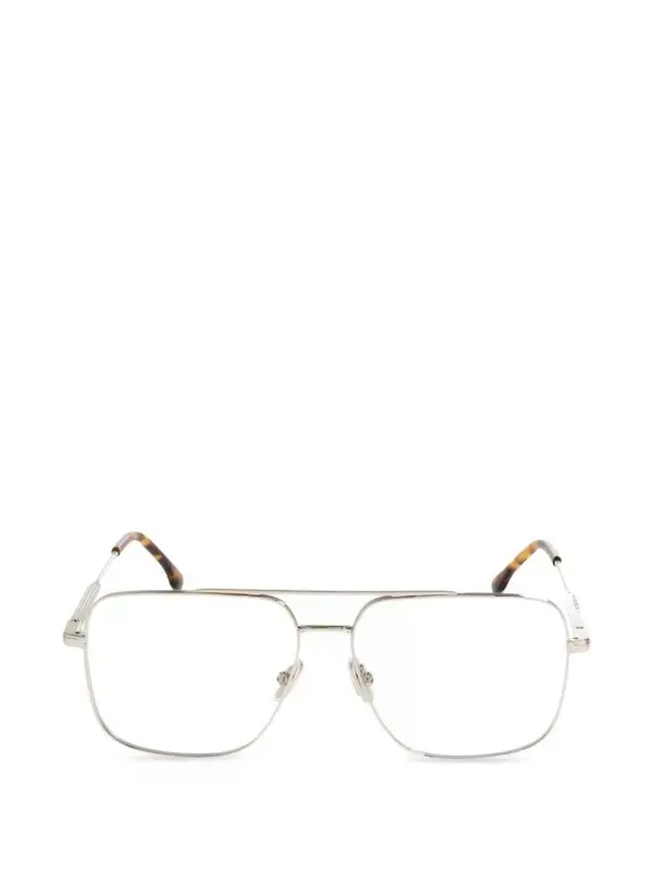 Victoria Beckham Double-bridge Glasses - Silver