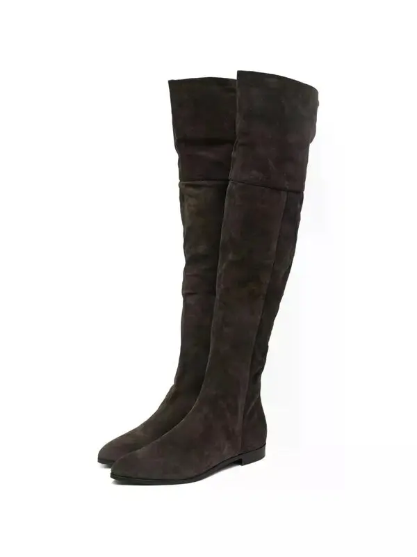Prada Suede Over-the-knee Boots