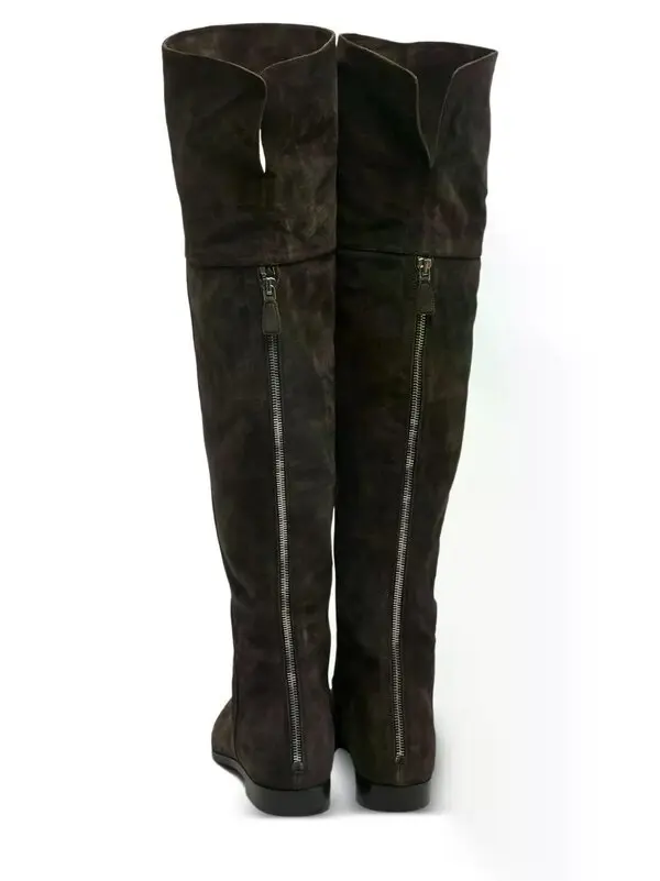 Prada Suede Over-the-knee Boots