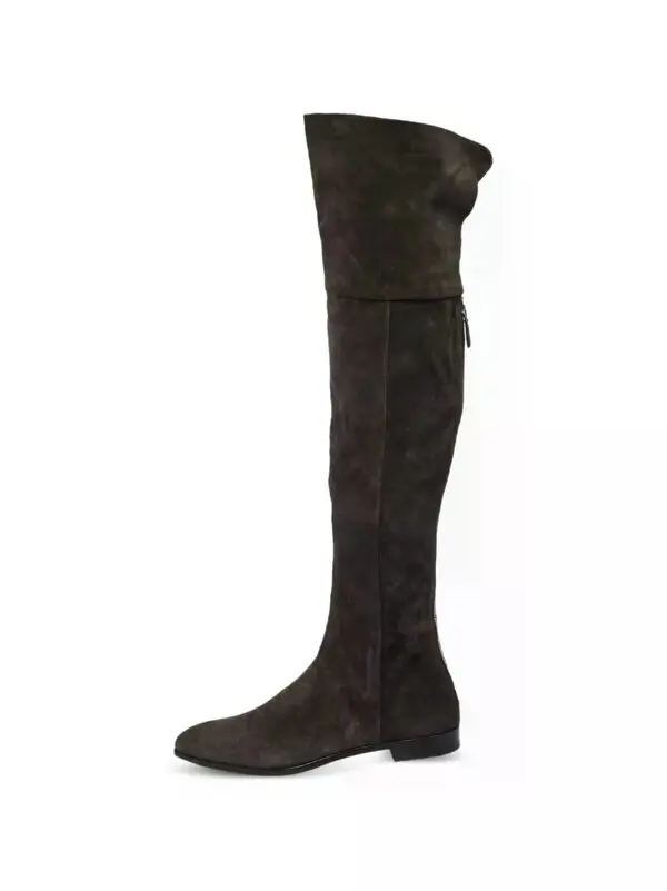 Prada Suede Over-the-knee Boots