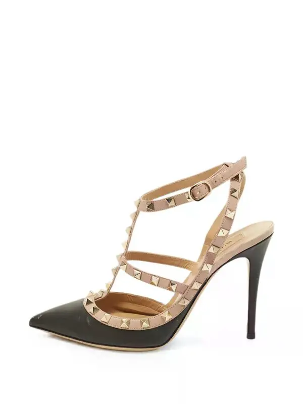 Valentino Garavani Rockstud Pointed-toe Pumps - Pink