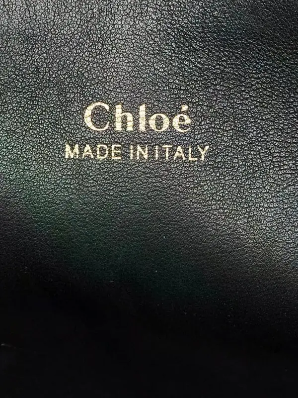Chloé Large Edith Leather Tote Bag - Black