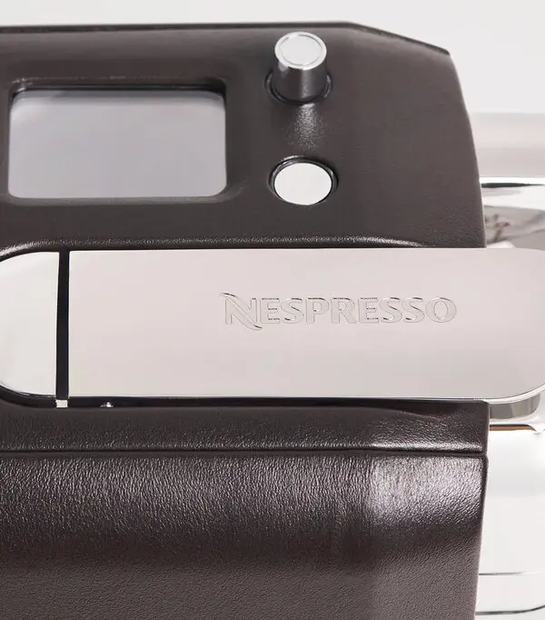 GIOBAGNARA X Nespresso Leather-trim Creatista Plus Coffee Machine - Brown