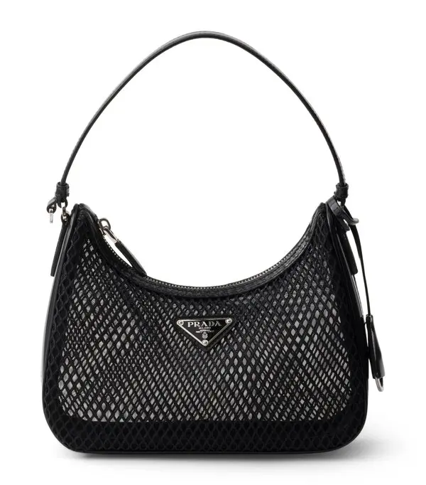Prada Mesh Re-edition 2005 Shoulder Bag