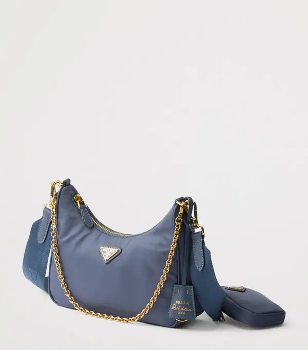 Prada Re-nylon Re-edition 2005 Shoulder Bag - Blue