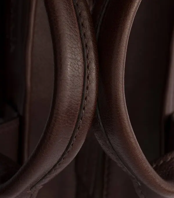 Prada Buffalo Leather Tote Bag