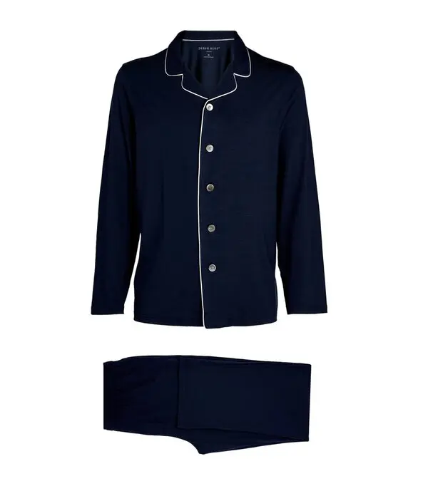 Derek Rose Modal-blend Basel Pyjama Set