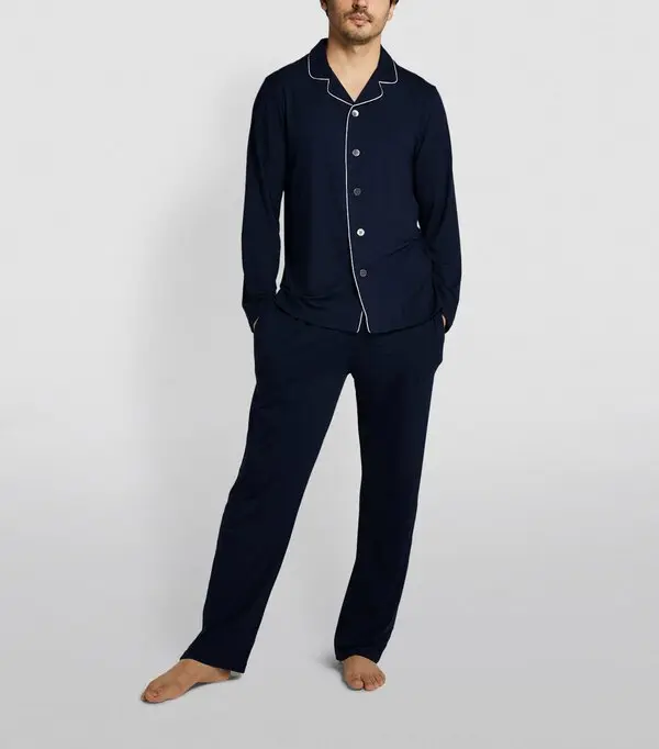 Derek Rose Modal-blend Basel Pyjama Set