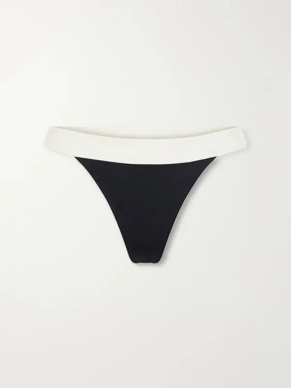 AWAY THAT DAY Grenada Recycled Stretch Bikini Briefs - Black