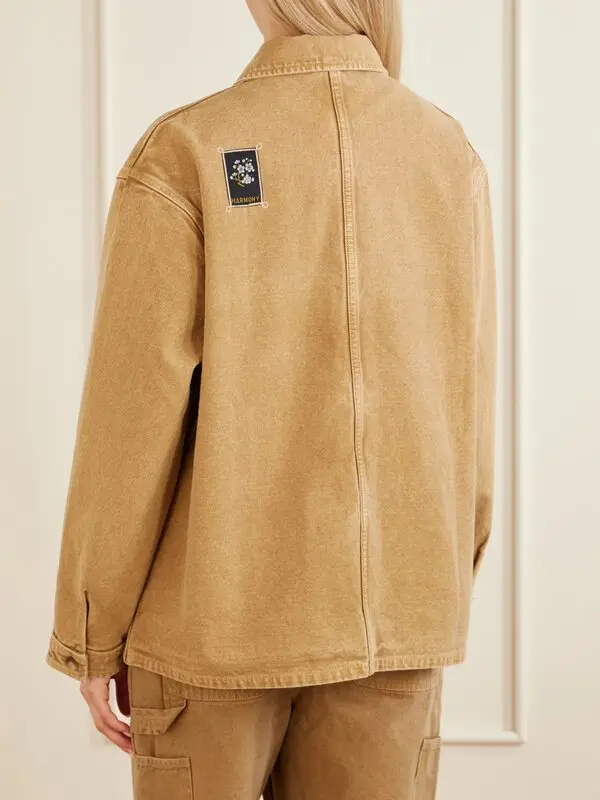 Sea Winslow Patch-detailed Denim Jacket