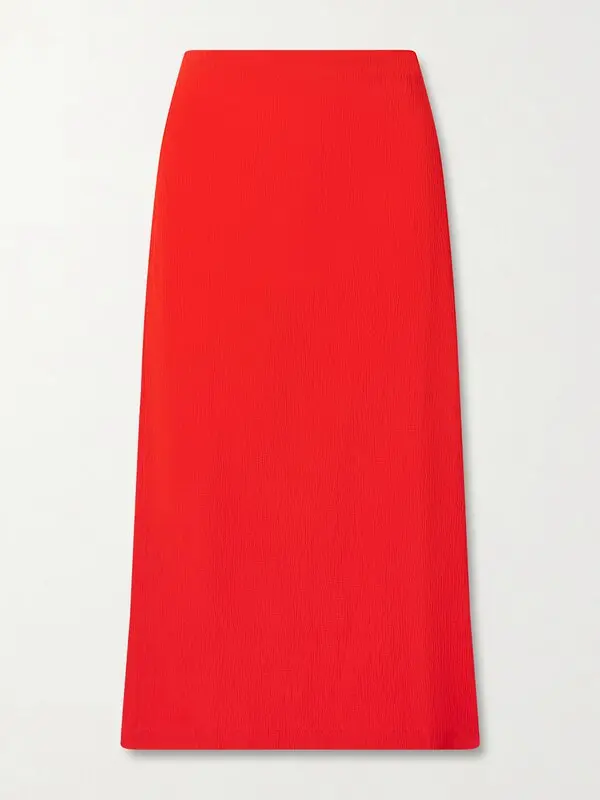 Tibi Stretch-crepe Midi Skirt