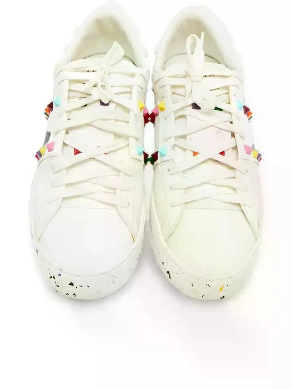 Valentino Garavani Rockstud Leather Sneakers