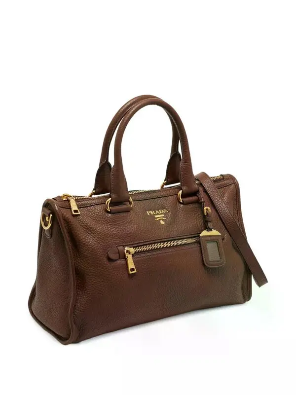 Prada Vitello Daino Bauletto Tote Bag