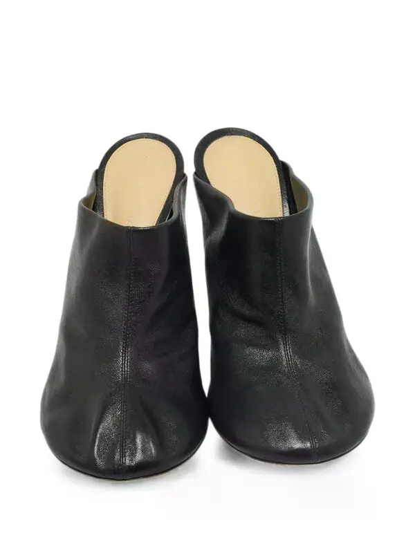 Bottega Veneta Leather Heeled Mules