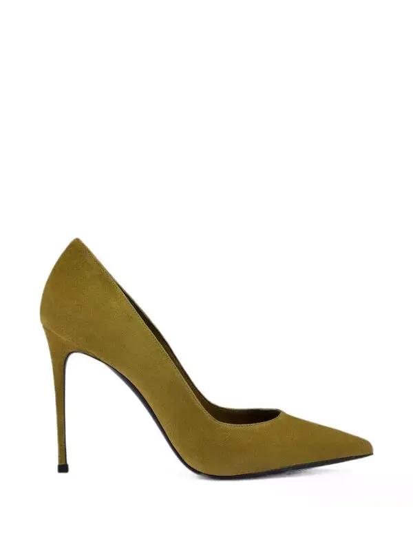 LE SILLA Eva Suede Pointed-toe Stiletto Pumps