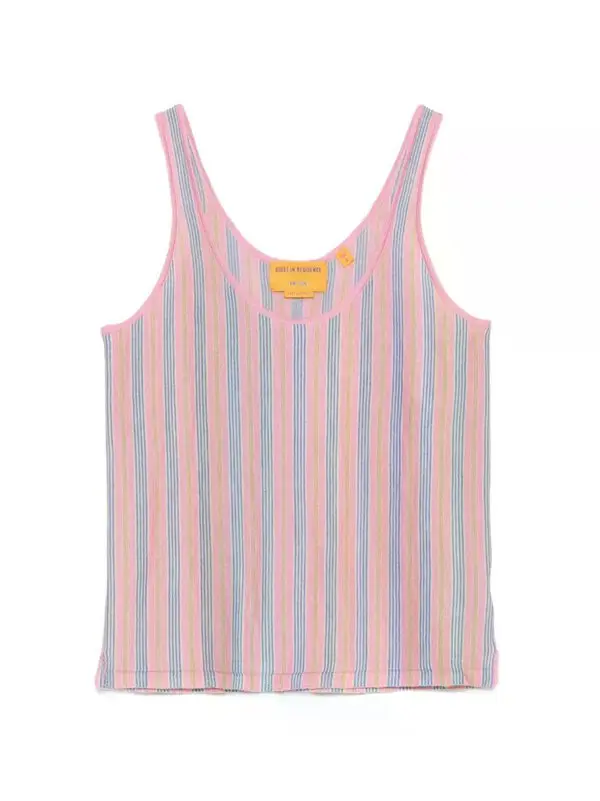 Guest In Residence Striped Tank Top