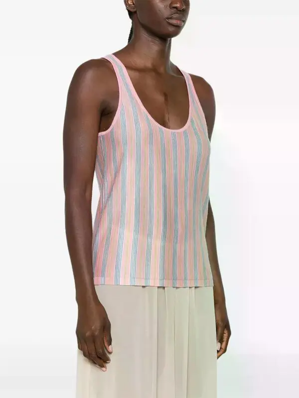 Guest In Residence Striped Tank Top