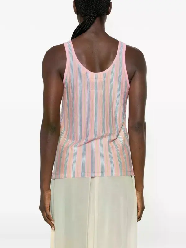 Guest In Residence Striped Tank Top
