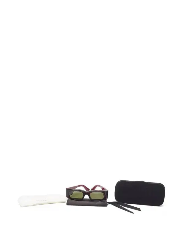 Gucci Tortoiseshell-effect Interlocking G Sunglasses