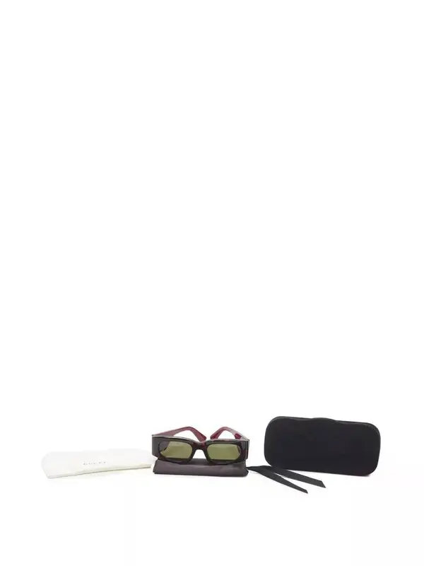 Gucci Tortoiseshell-effect Interlocking G Sunglasses