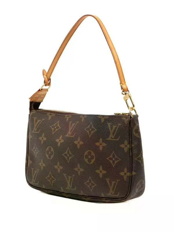 LOUIS VUITTON Monogram Pochette Accessoires Shoulder Bag - Brown