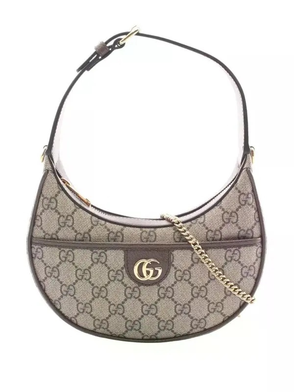 Gucci Ophidia Gg Supreme Mini Satchel - Neutrals