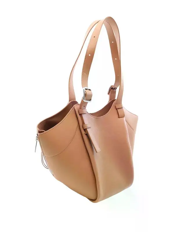 Loewe Leather Hammock Flip Bag Satchel - Brown