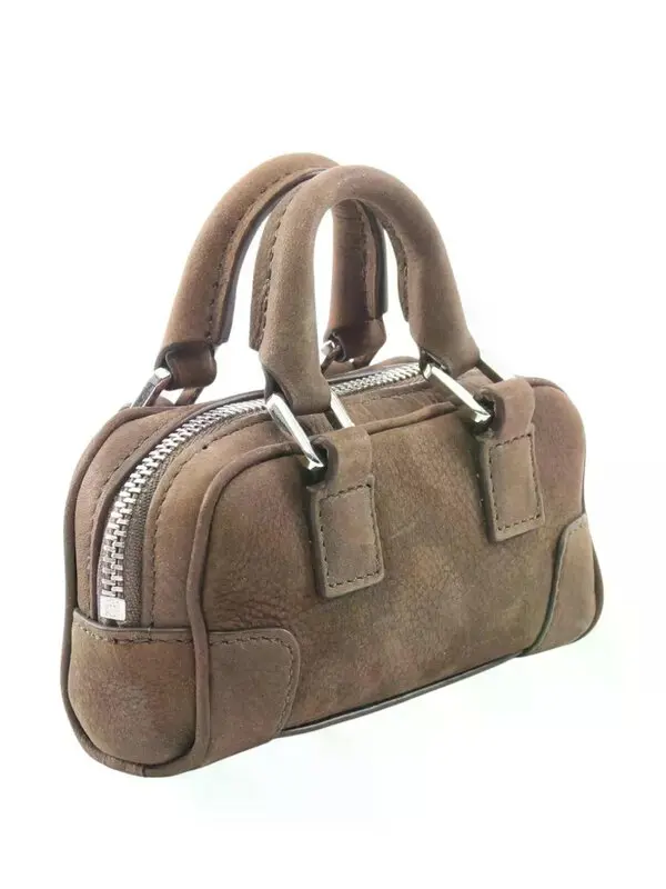 Loewe Nano Suede Satchel