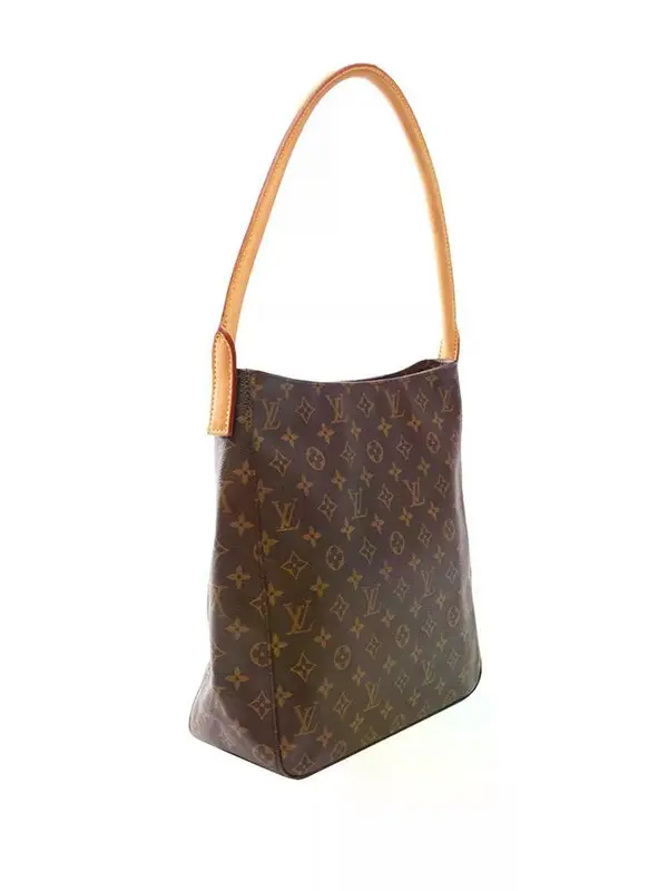 LOUIS VUITTON Monogram Looping Gm Shoulder Bag - Brown