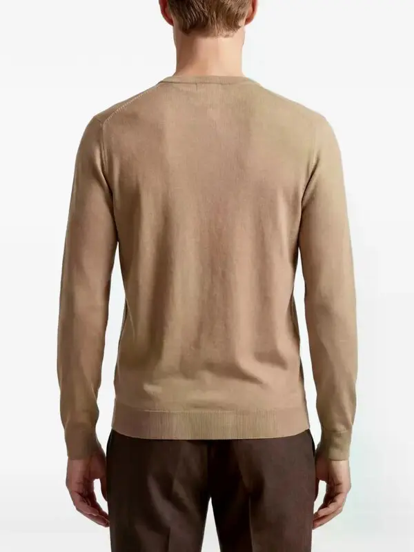 DRUMOHR Crew Neck Cotton Sweater