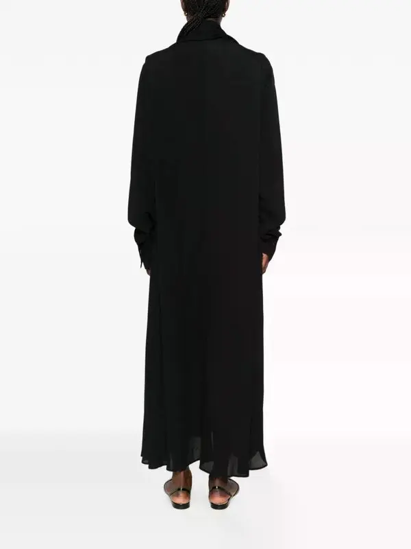 TOTEME Scarf-detail Long-sleeve Midi Dress
