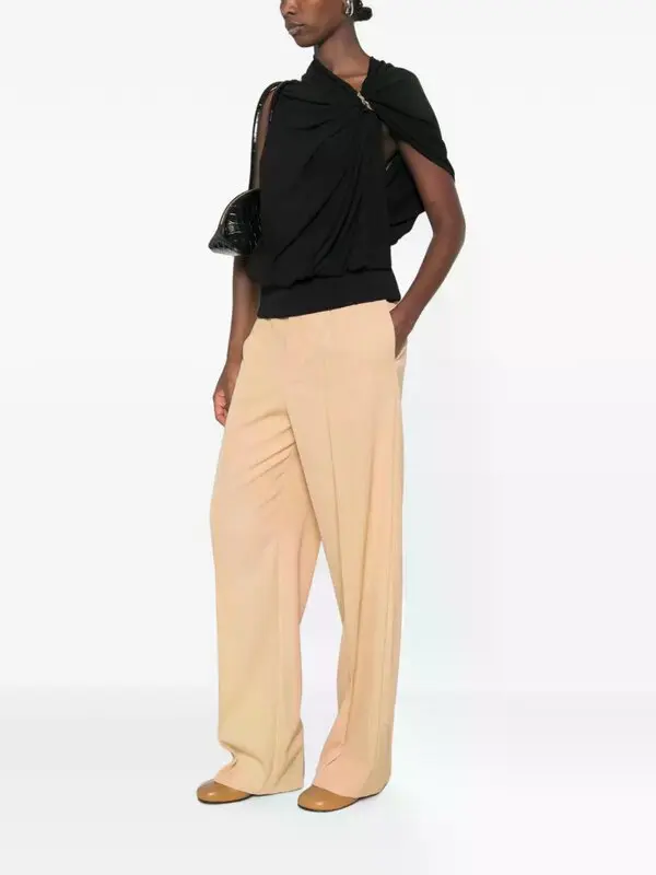 Sportmax Lacuna Ring Embellishment Top - Black