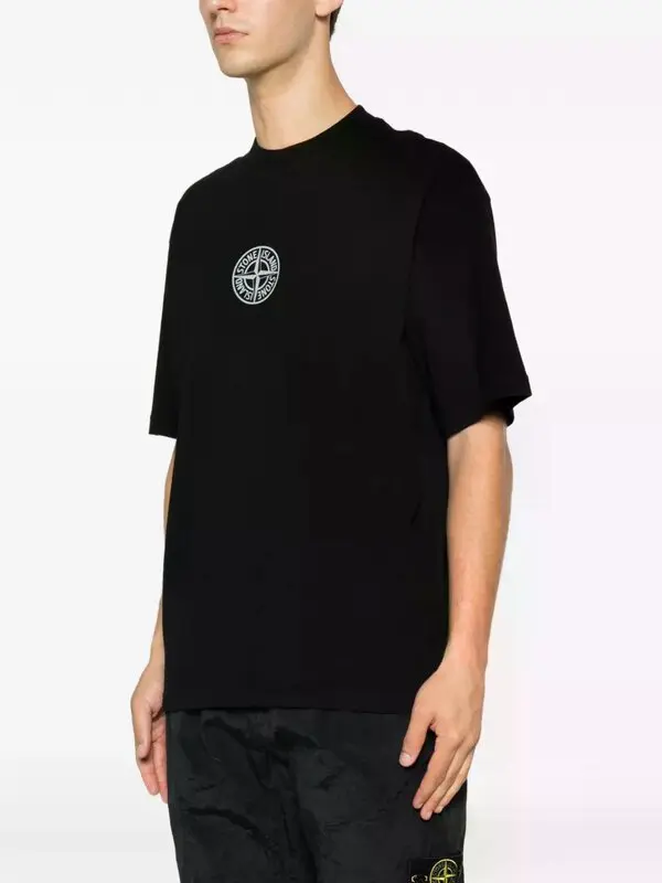 Stone Island Logo-print Crew-neck T-shirt
