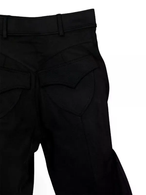 Rabanne Ruched Draped-panel Trousers